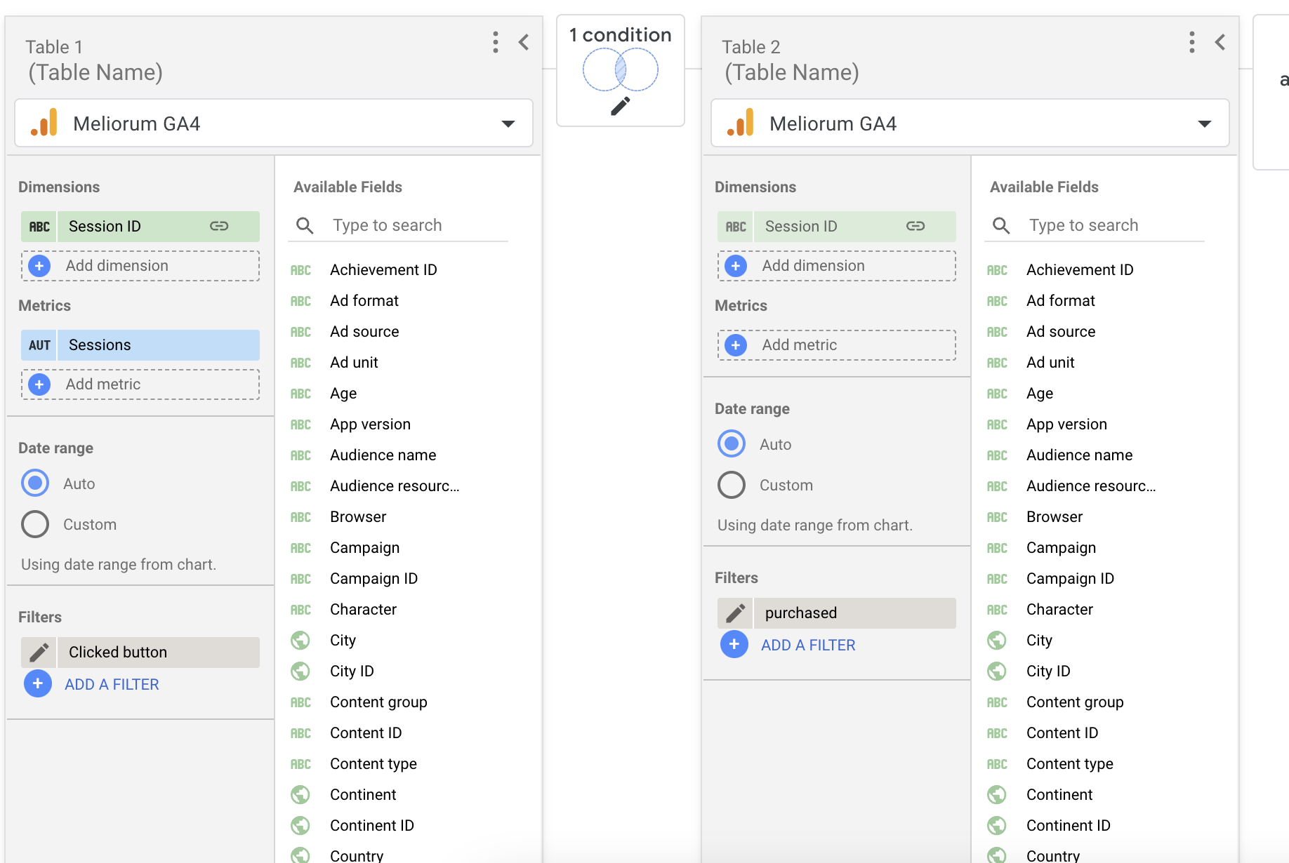 Segments in Looker Studio and GA4 — Meliorum | Analytics Consultant